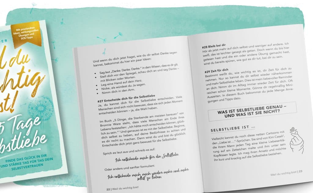 Selbstliebe Buch: "Weil du wichtig bist!" l Melanie Binder